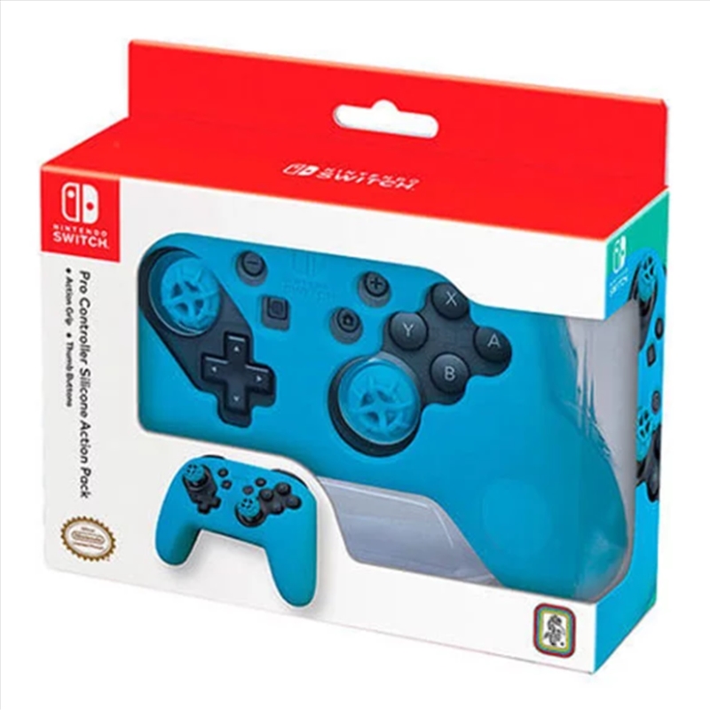 Buy Pro Controller Action Grip Blue from Nintendo Switch | Sanity