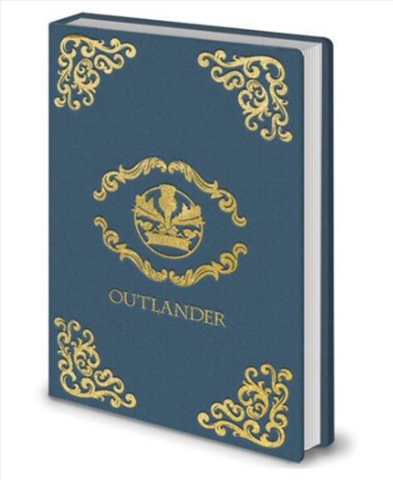 Buy Outlander - Crest Blue Premium Notebook | Sanity