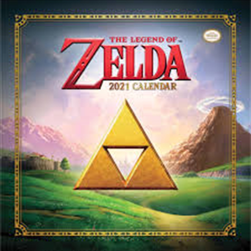 Legend Of Zelda 2021 Square Calendar | Sanity