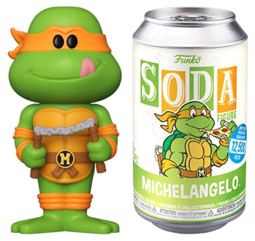 Buy Teenage Mutant Ninja Turtles - Michelangelo Vinyl Soda Online | Sanity