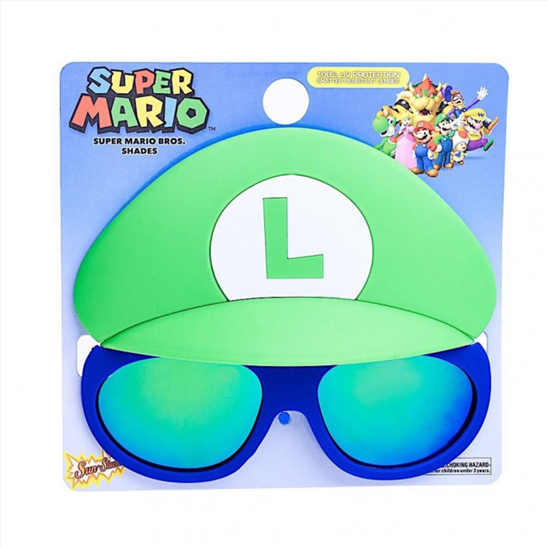 Luigi Sun-Staches Sunglasses | Sanity