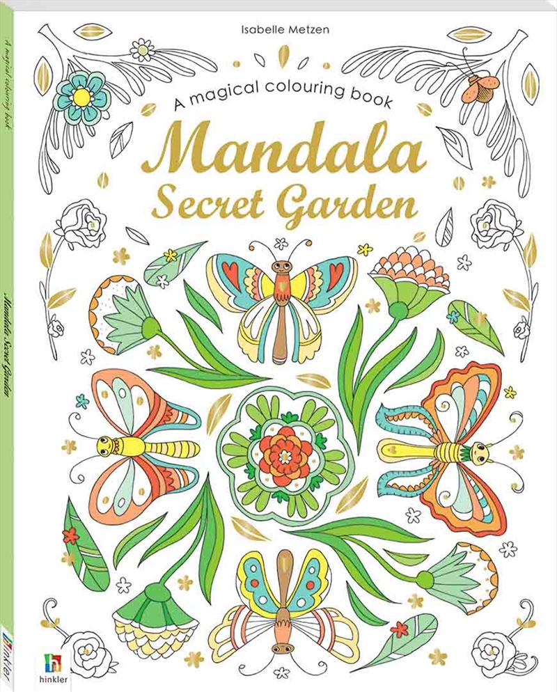 Buy Mandala Secret Garden Colouring Book, Books | Sanity