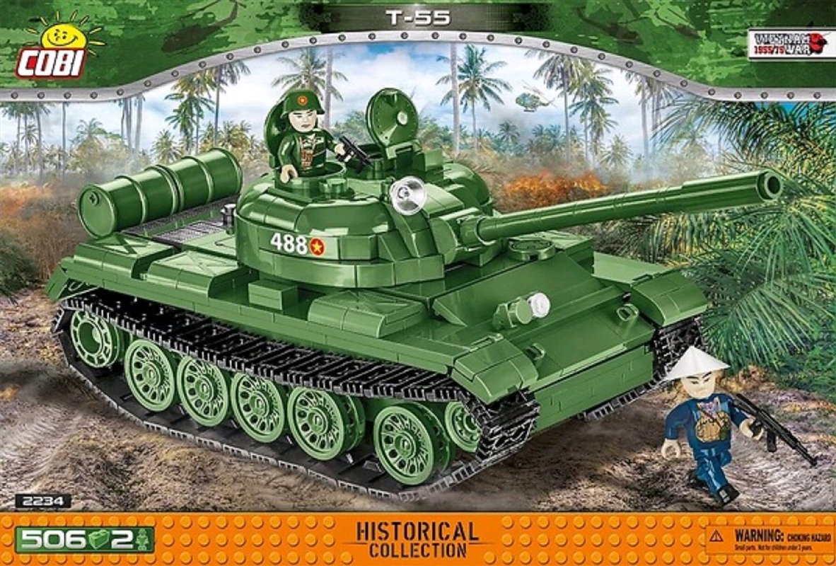 Buy Cobi: Vietnam War - Medium Tank T55 MBT (515 pieces) | Sanity