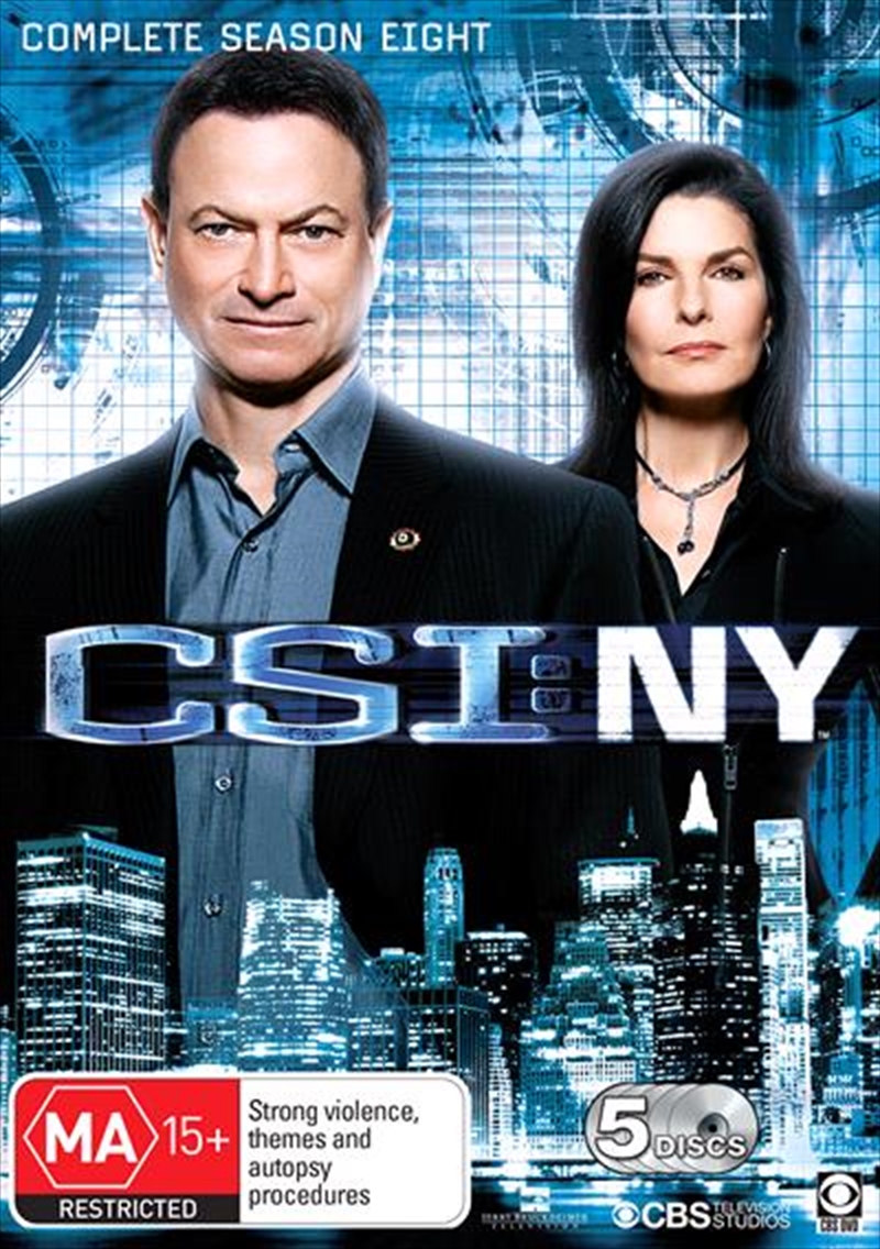 Buy CSI NY - Season 8 on DVD | Sanity Online