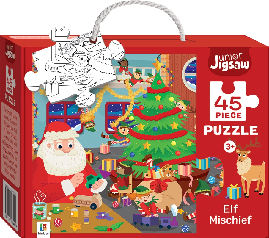 Buy Junior Jigsaw - Elf Mischief 45 Piece Puzzle | Sanity