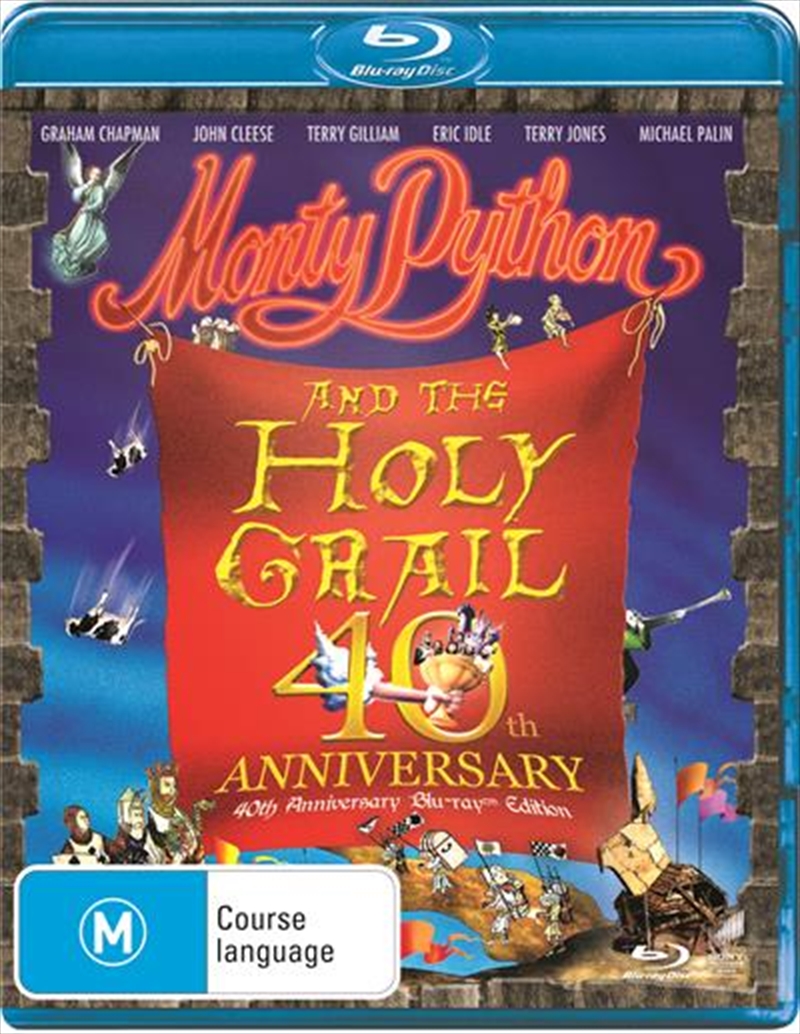 Buy Monty Python & The Holy Grail: 40th Anniversary Edition on Blu-ray ...