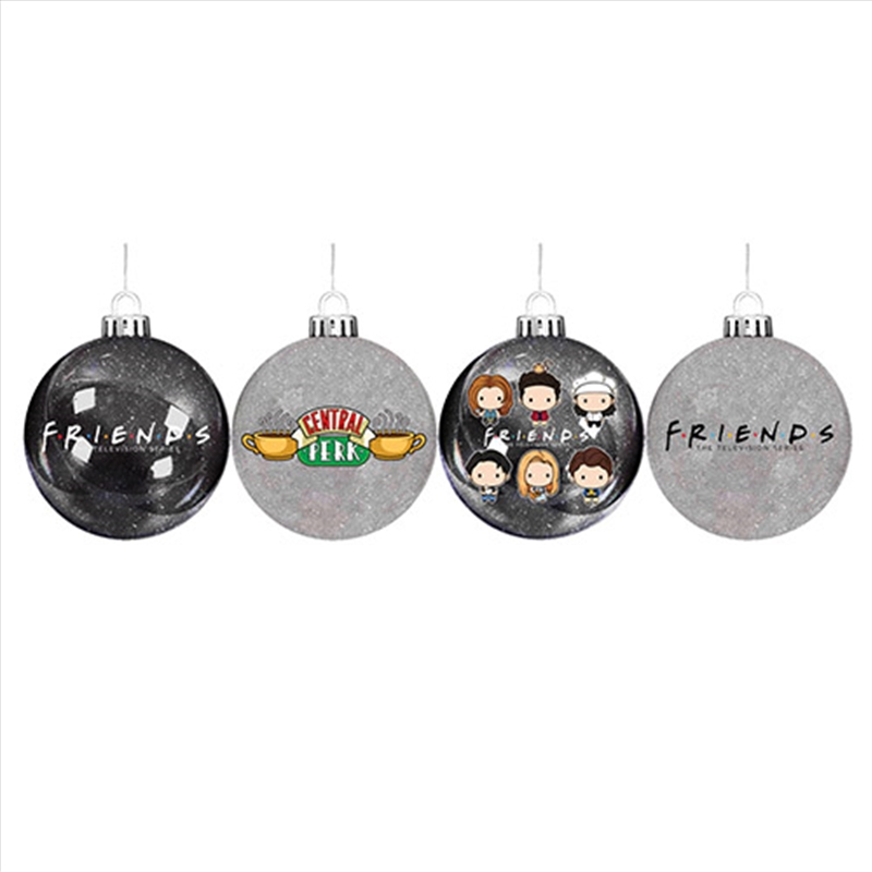 Buy Friends Bauble Set Of 4 | Sanity