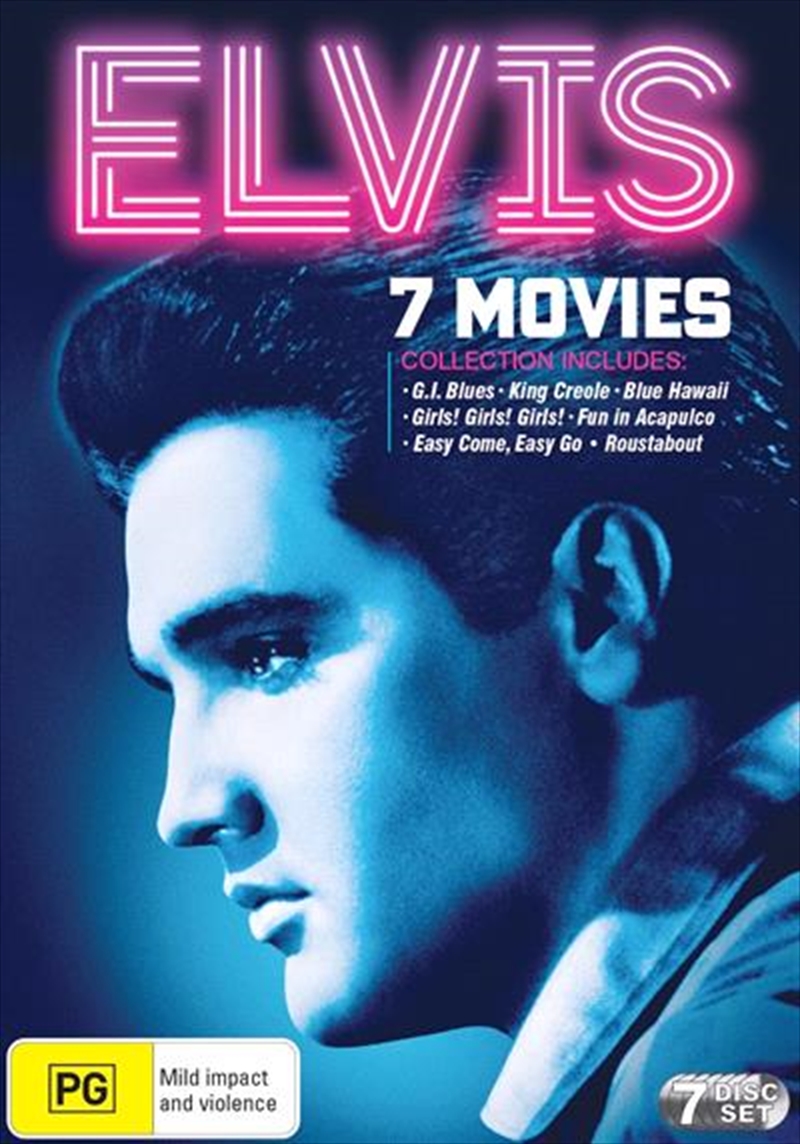 Buy Elvis Presley 7 Movie Collection on DVD | Sanity Online
