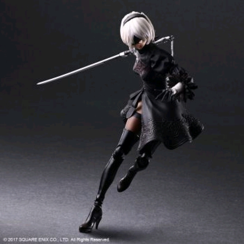 Nier: Automata - YoRHa No.2 Type B Play Arts Action Figure, Figurines ...