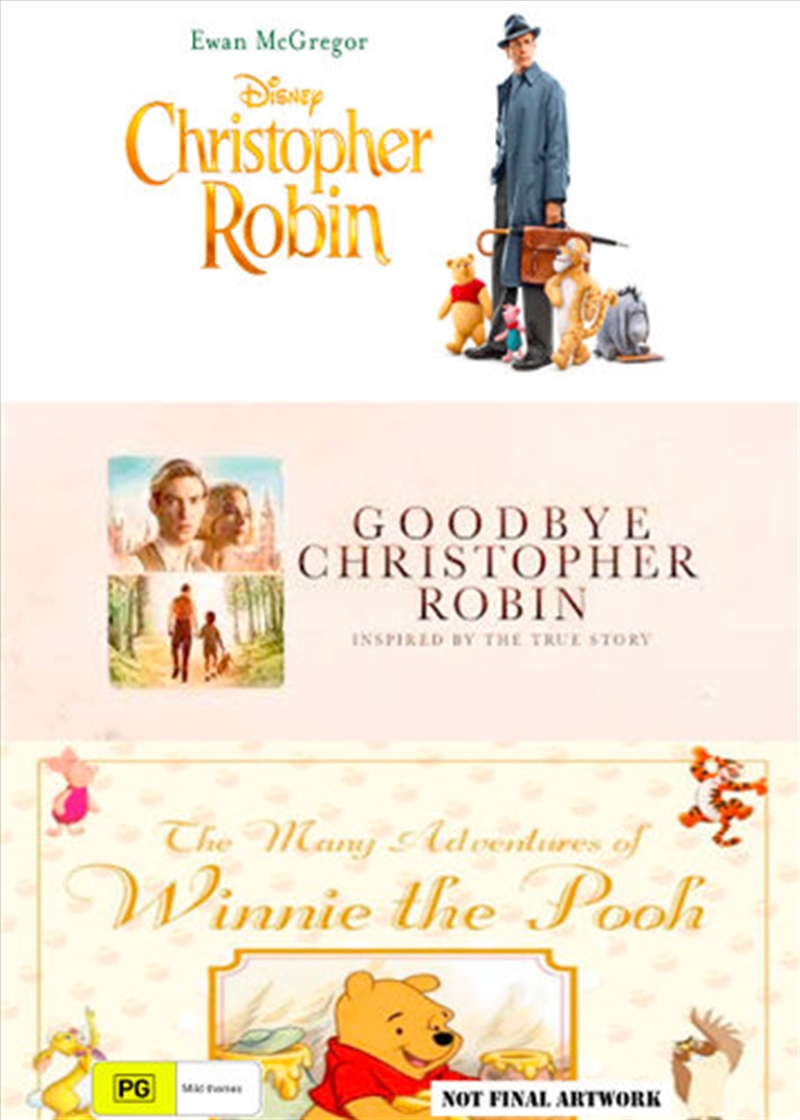 Buy Christopher Robin / Goodbye Christopher Robin / The Many Adventures ...