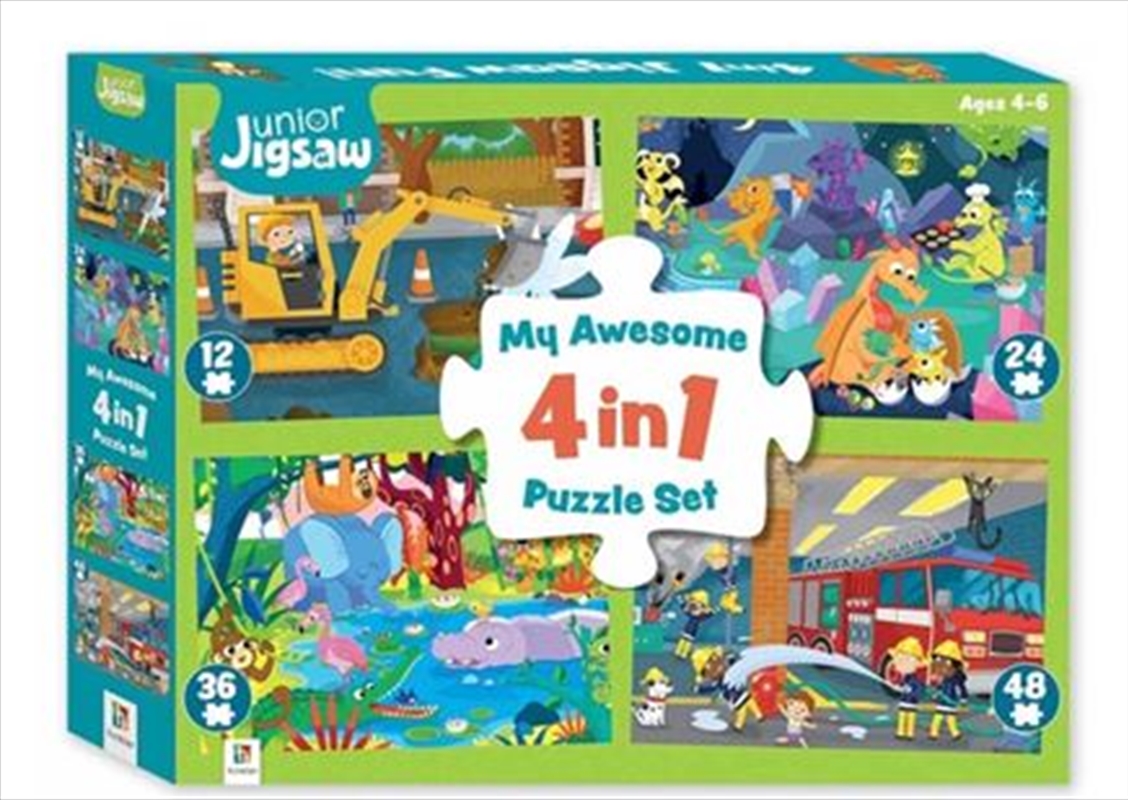 My Awesome 4 In 1 Jigsaw Fun Puzzle, Puzzles | Sanity