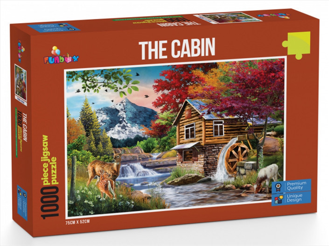 Funbox Puzzle Perfect Places the Cabin Puzzle 1000 Piece Puzzle ...