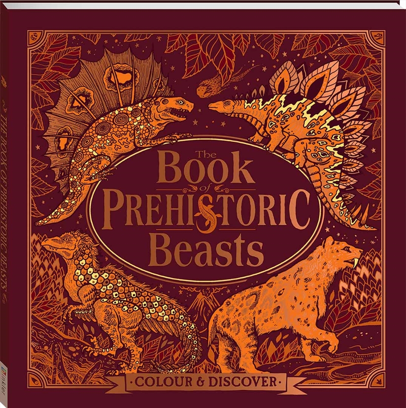Book Of Prehistoric Beasts Colouring Book, Books | Sanity
