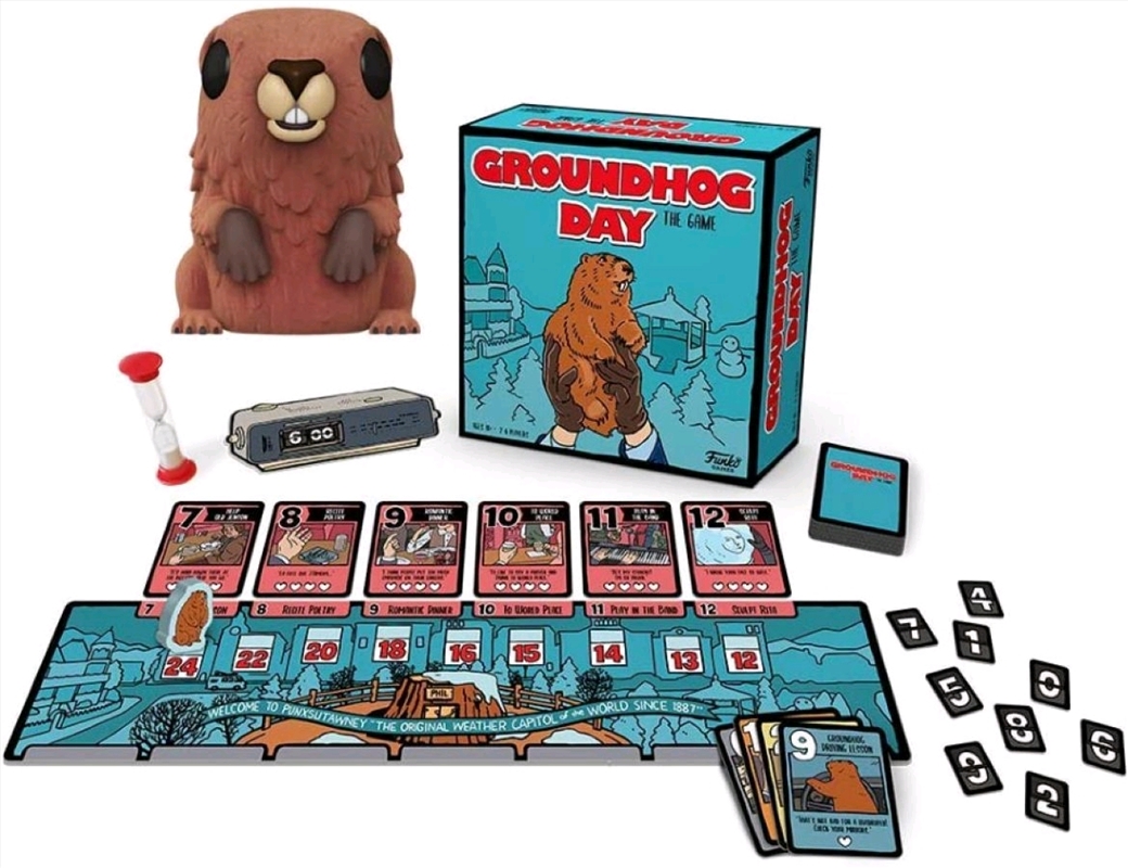 Groundhog Day - The Game & Punxsutawney Phil Flocked US Exclusive Pop ...