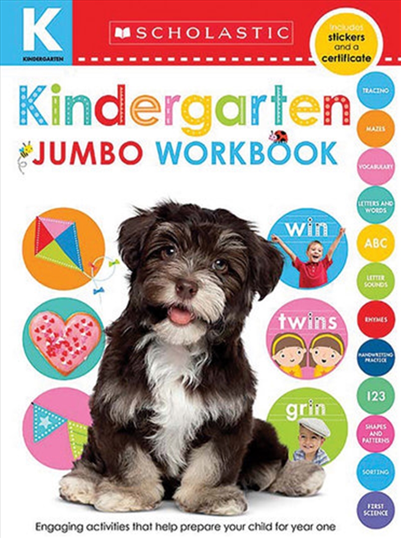 Buy Kindergarten Jumbo Workbook Online | Sanity