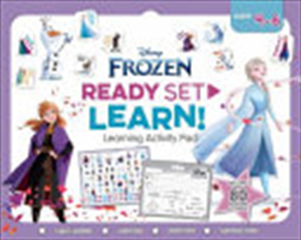 Frozen: Ready Set Learn! Learning Activity Pad (disney) | Sanity
