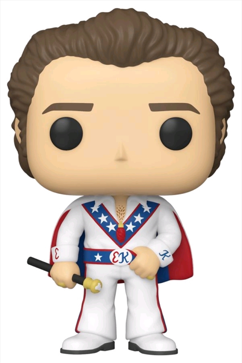 Evel Knievel - Evel Knievel with Cape, Pop Vinyl | Sanity