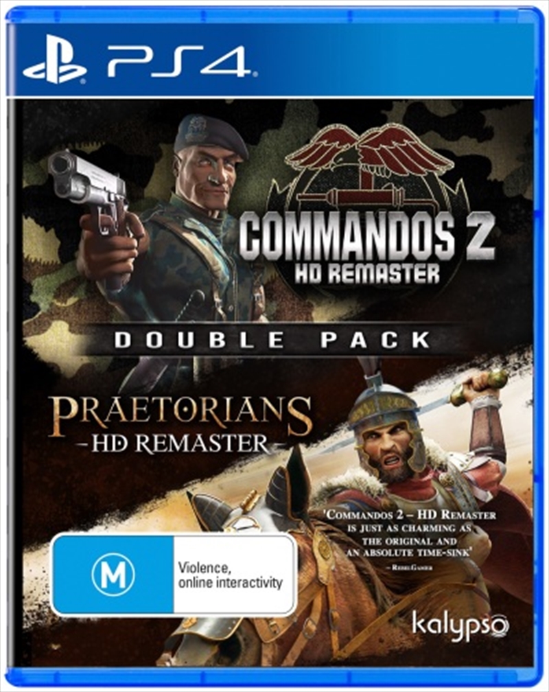 Buy Commandos 2 Praetorians Remastered Double Pack, PlayStation 4 ...