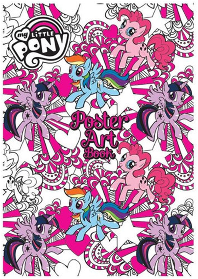 Buy My Little Pony Poster Art Book Online | Sanity