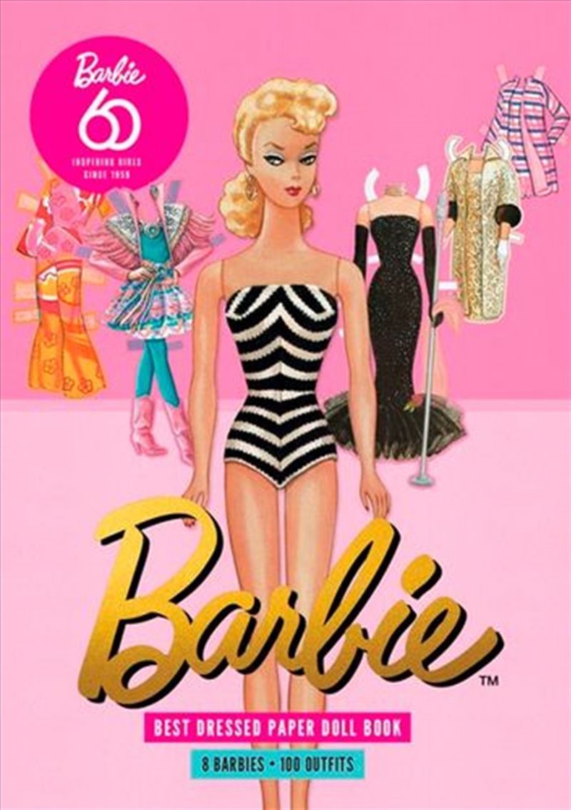 Buy Barbie 60: Best Dressed Paper- Barbie, Books | Sanity