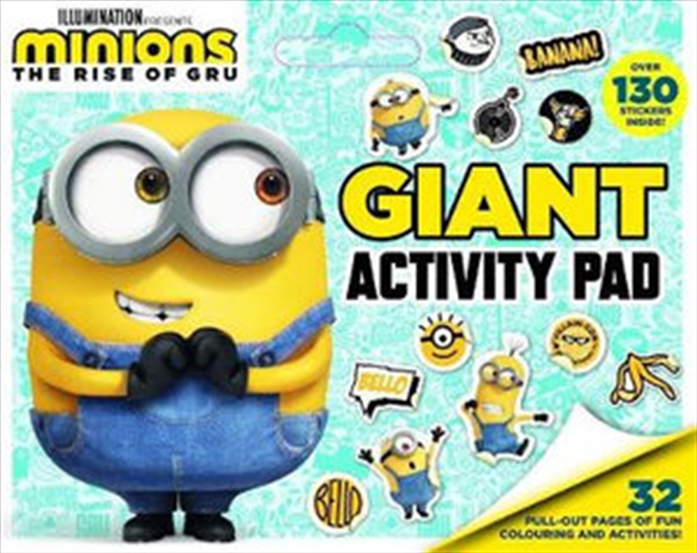 Buy Minions The Rise Of Gru: Giant Activity Pad Online | Sanity