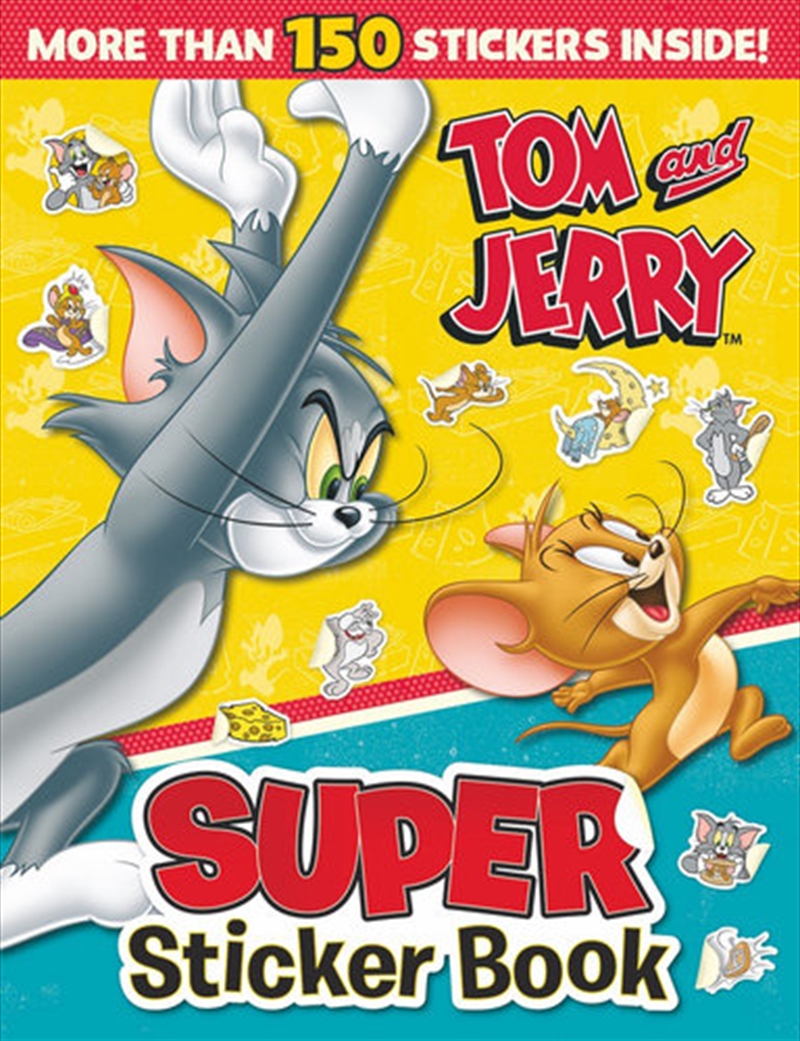 Buy Tom and Jerry Super Sticker Book Online | Sanity