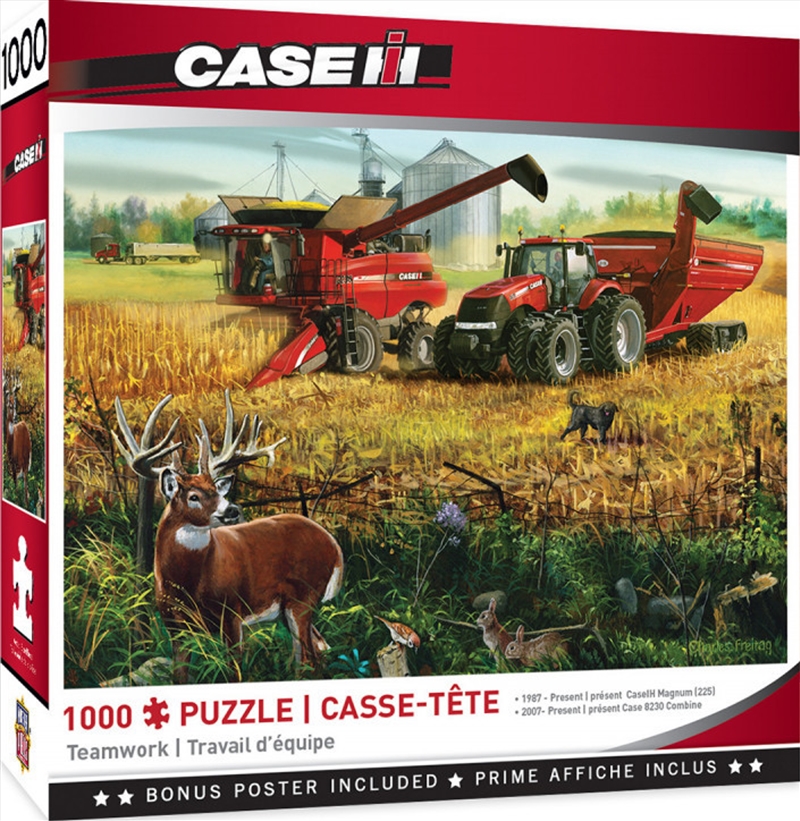 Masterpieces Puzzle Farmall Teamwork Puzzle 1000 pieces, Puzzle | Sanity