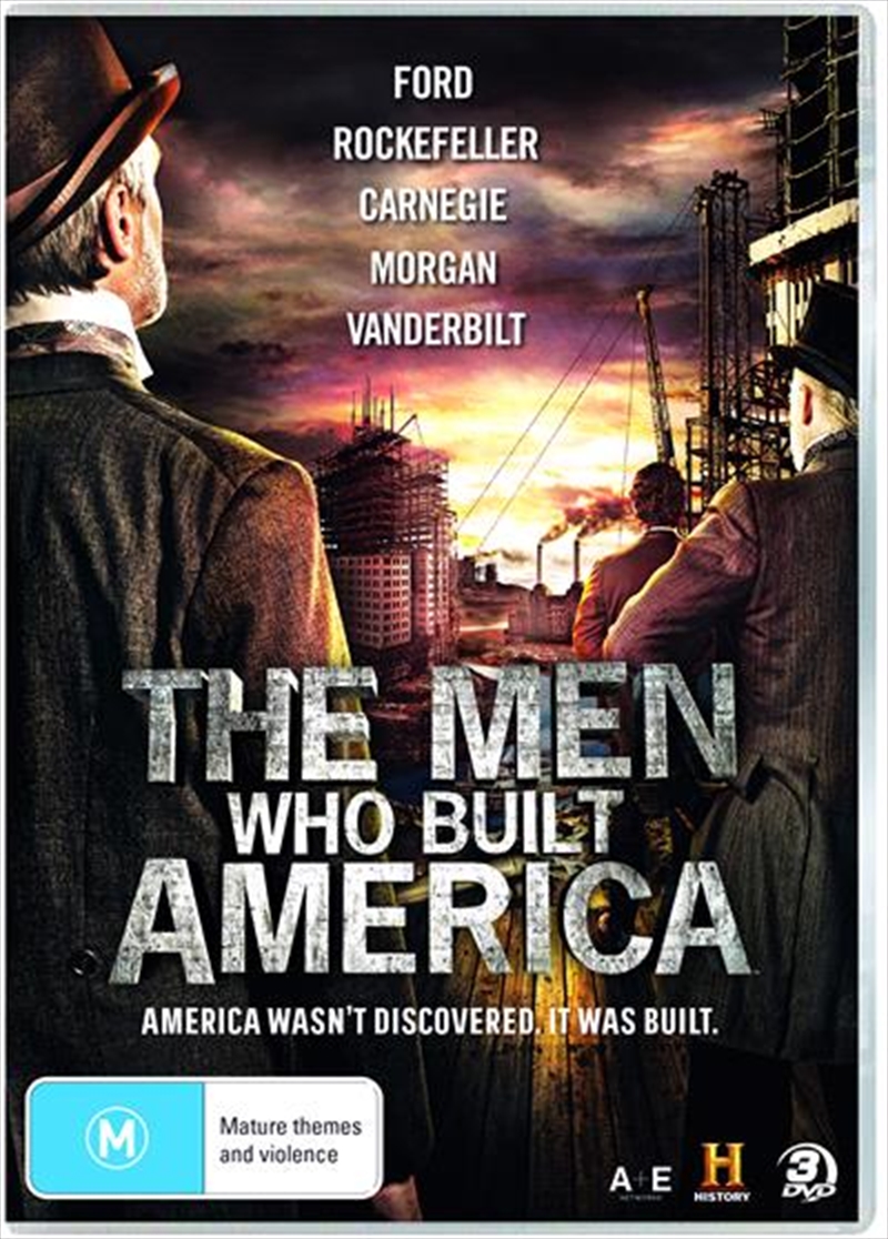 Buy Men Who Built America on DVD | Sanity