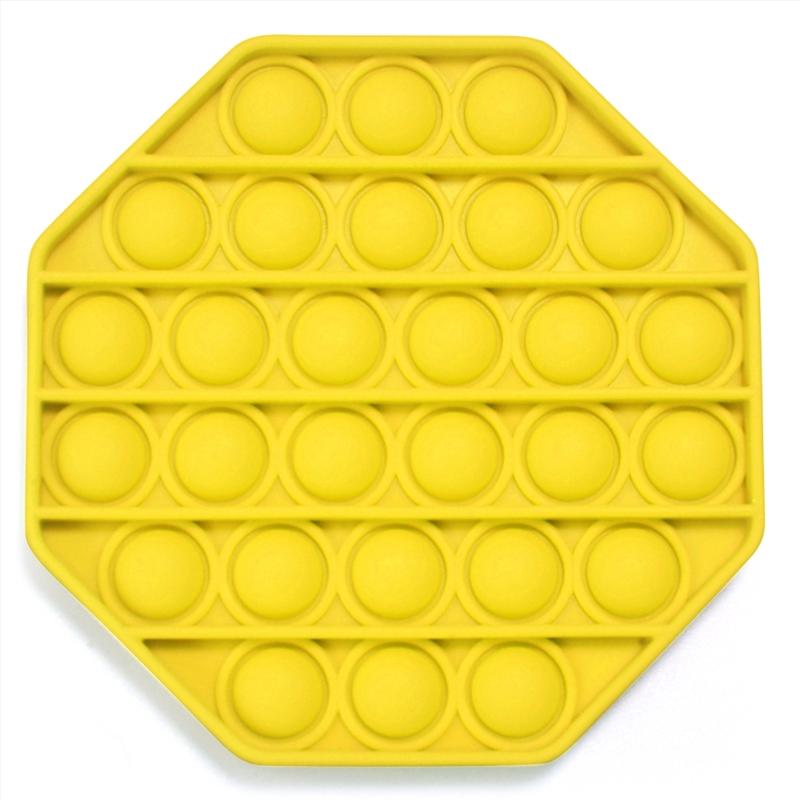 Buy Yellow Octagon Push And Pop, Toy | Sanity