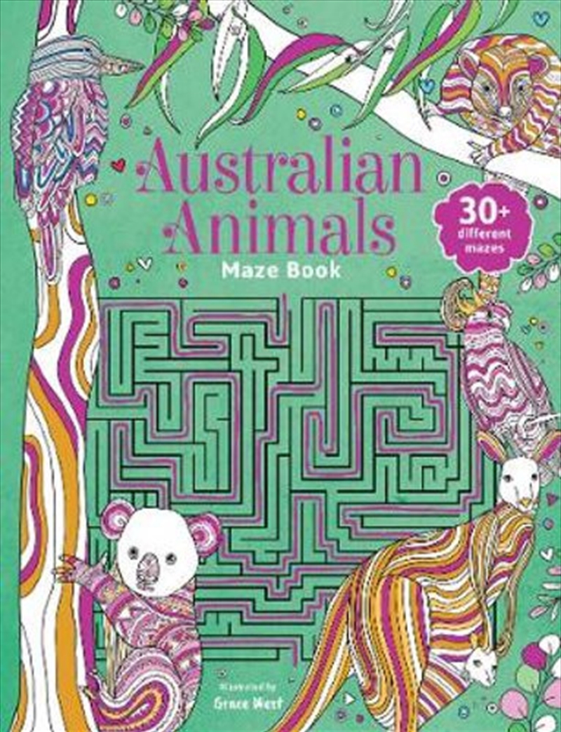 Buy Australian Animals Maze Book Online | Sanity
