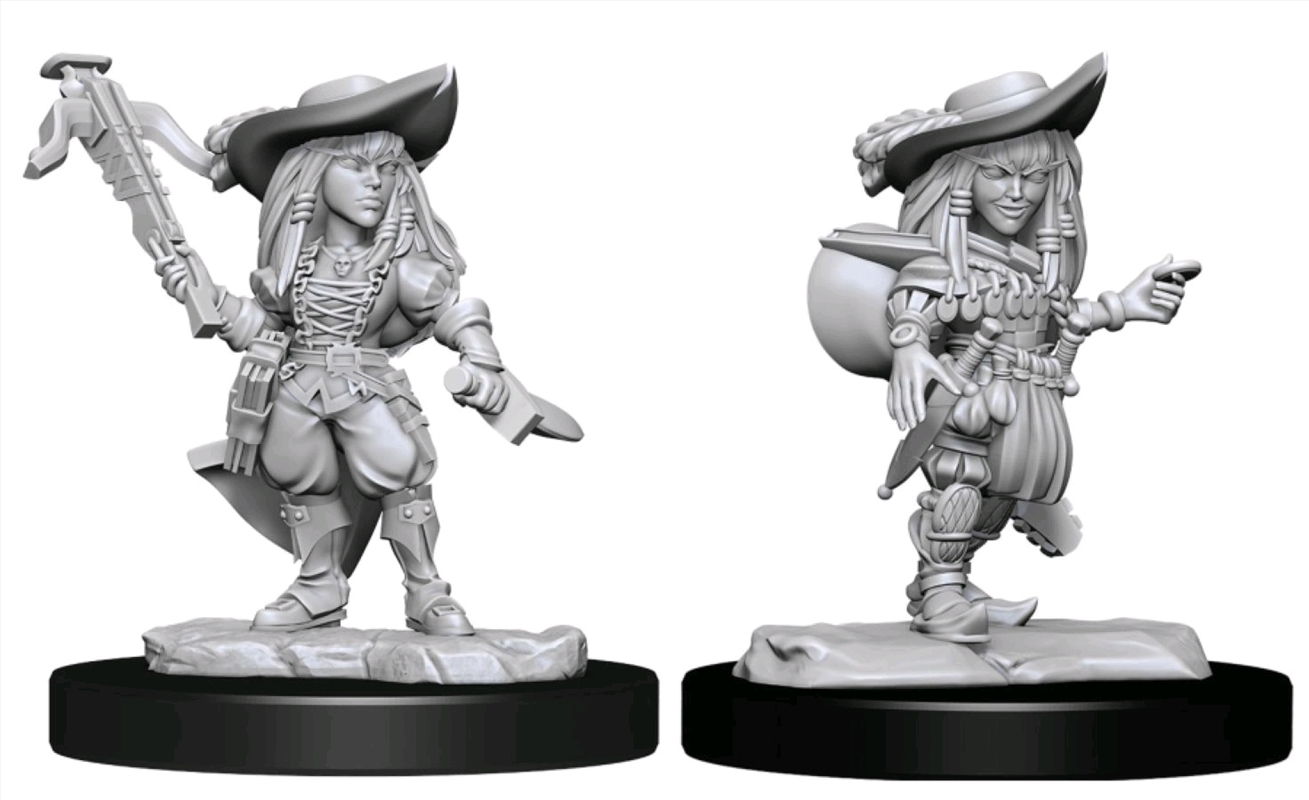 Buy Pathfinder - Deep Cuts Unpainted Miniatures: Gnome Bard Female ...