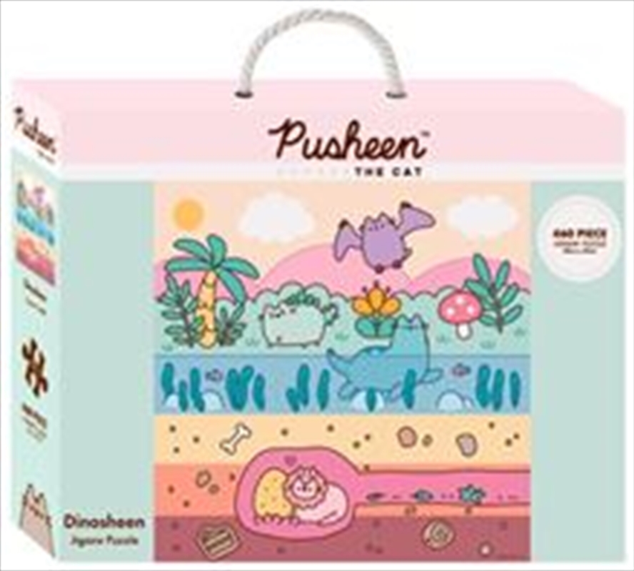 Pusheen Dinosheen 460 Piece Puzzle, Puzzle | Sanity