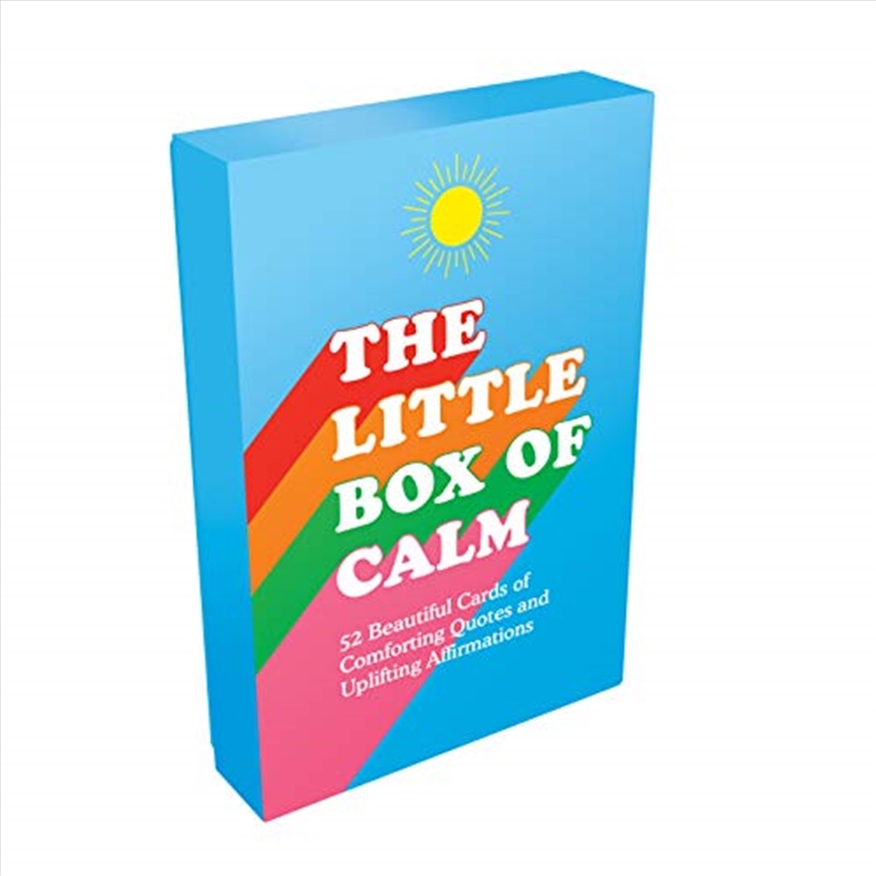Buy The Little Box of Calm: 52 Beautiful Cards of Comforting Quotes and ...