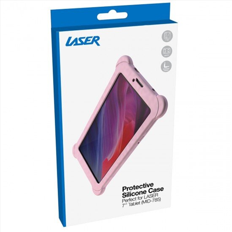 Buy Laser 7 inch Silicone Case for MID-785 Tablet Pink, Accessories ...
