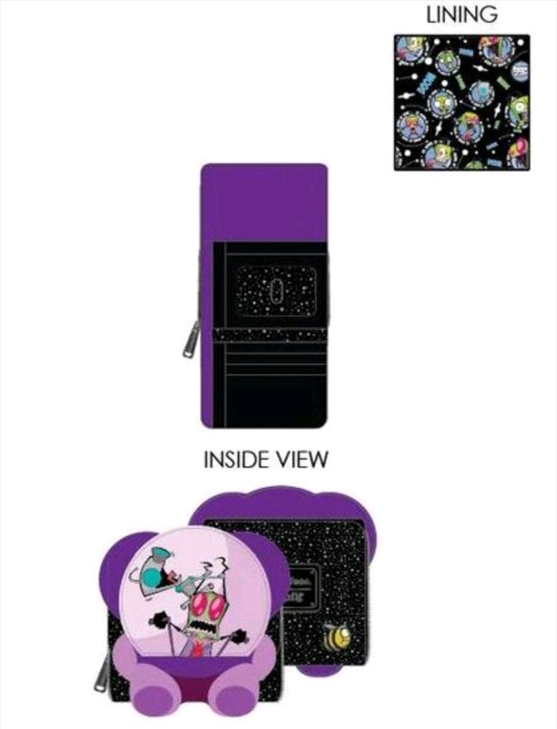 Invader Zim - Doom Mobile Trifold Purse, Wallets | Sanity
