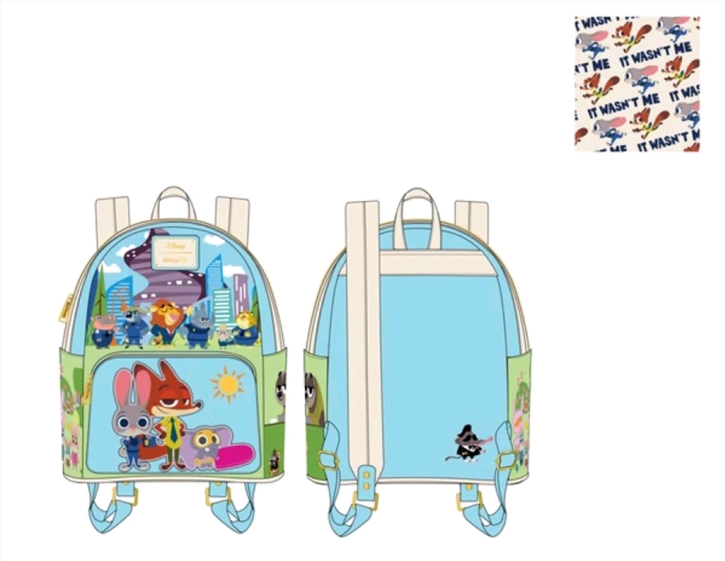 Zootopia: Chibi Group Mini Backpack, Backpacks | Sanity