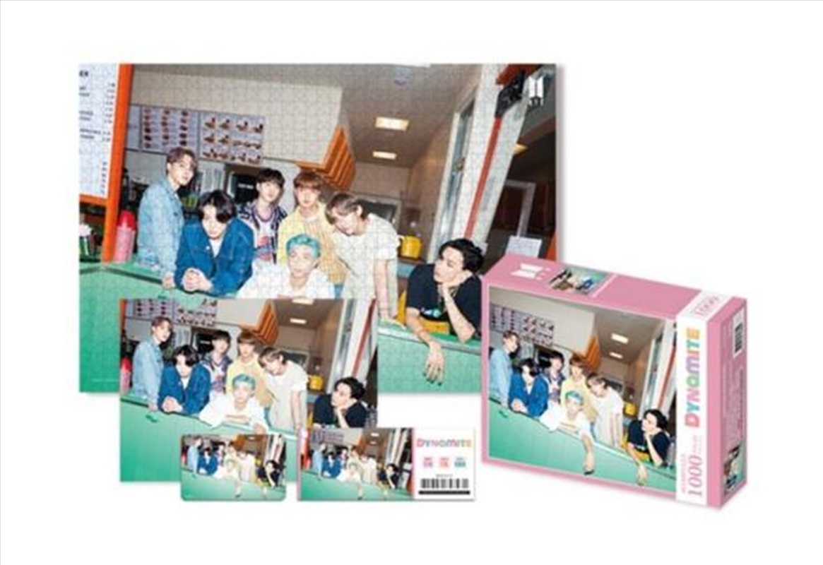 Buy BTS Dynamite Pink 1000 Piece, Puzzles | Sanity