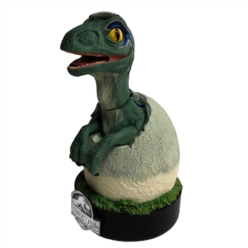 Buy Jurassic World - Blue Raptor Hatchling Motion Statue, Figurines ...