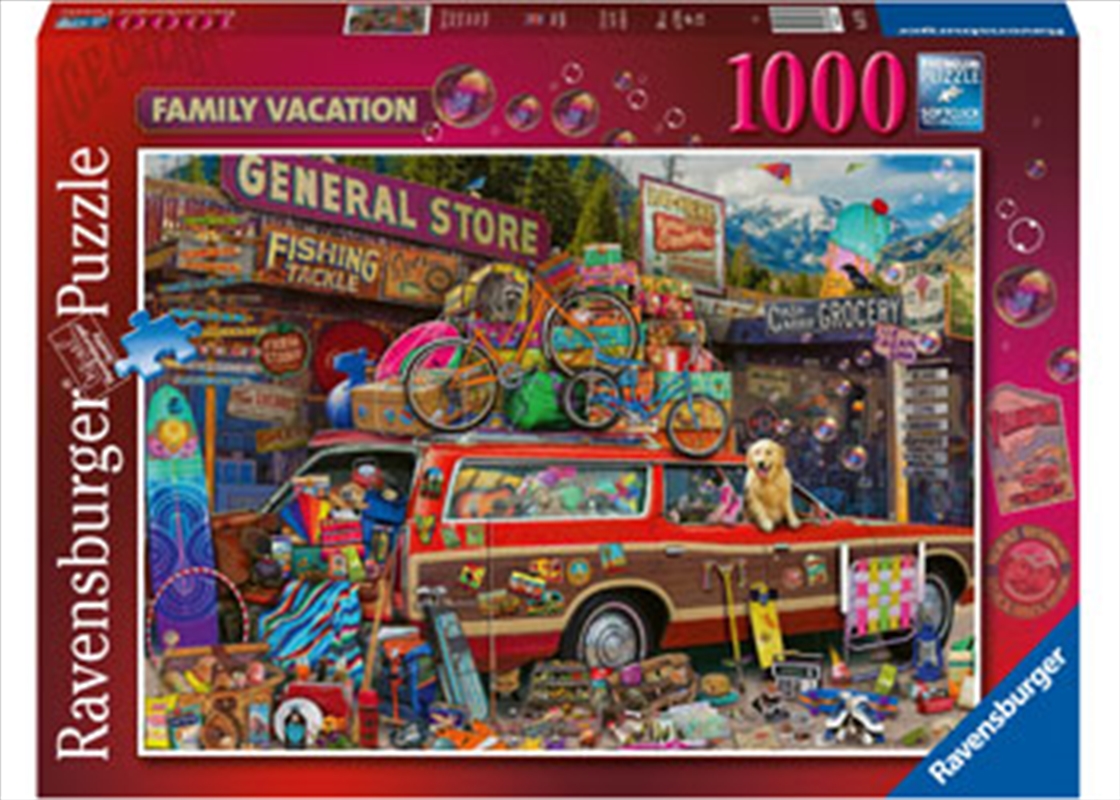 Buy Family Vacation Puzzle 1000 Piece Puzzle | Sanity