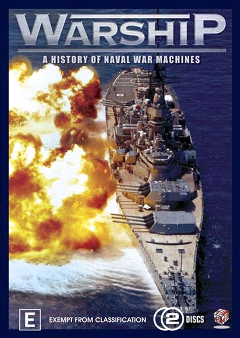 Buy Warship: A History Of Naval War Machines on DVD | On Sale Now With ...