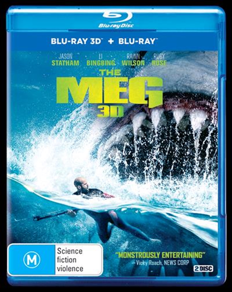 Buy The Meg on Blu-ray 3D | Sanity