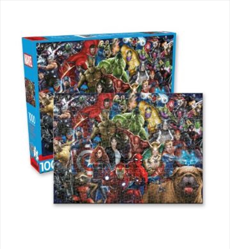 Buy Marvel – Cast Gallery 1000pc Puzzle, Puzzles | Sanity