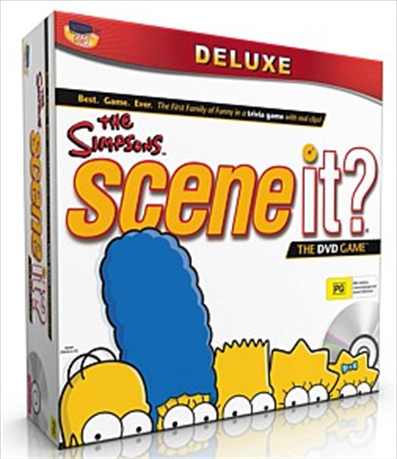 Simpsons: Scene It: Dvd Game DVD | Sanity