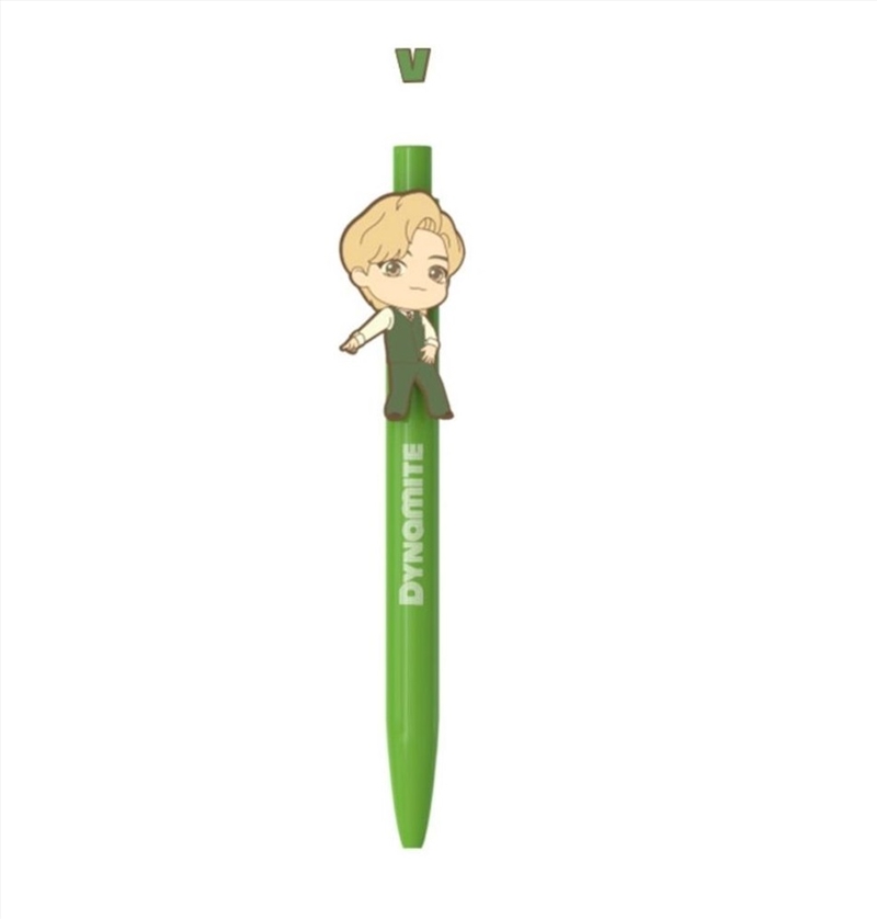 Buy BTS Tinytan - Dynamite PVC Gel Pen - V, Merchandise | Sanity
