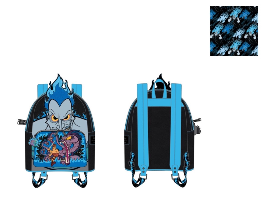 Buy Loungefly - Disney - Villains Scene Hades Mini Backpack Online | Sanity