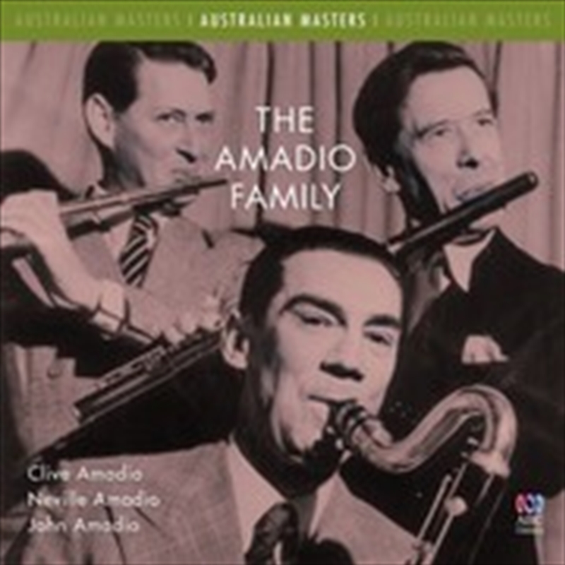 Buy Aust Masters: Amadio Family Online | Sanity