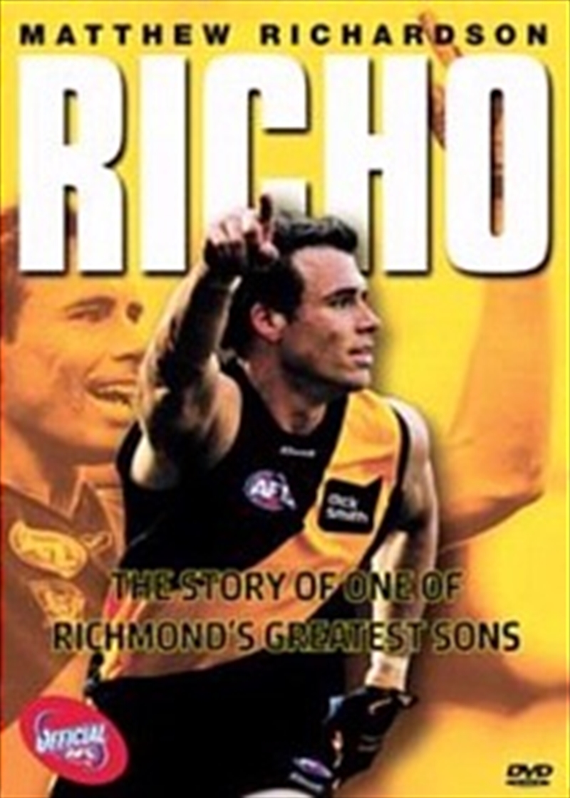 Buy Richo: Matthew Richardson Story DVD Online | Sanity