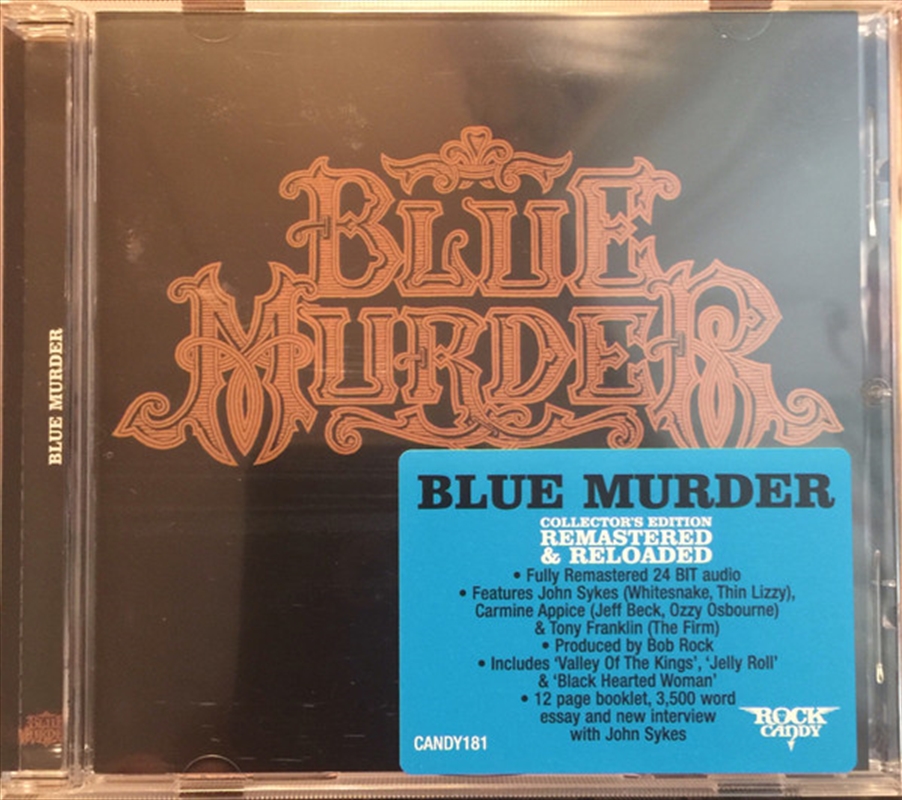Buy Blue Murder - Blue Murder on CD | Sanity