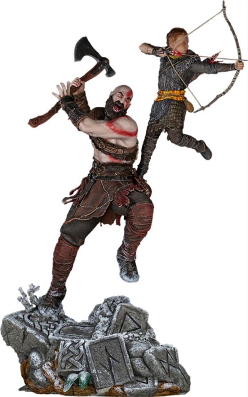 Buy God of War - Kratos & Atreus 1:10 Scale Statue, Collectables | Sanity