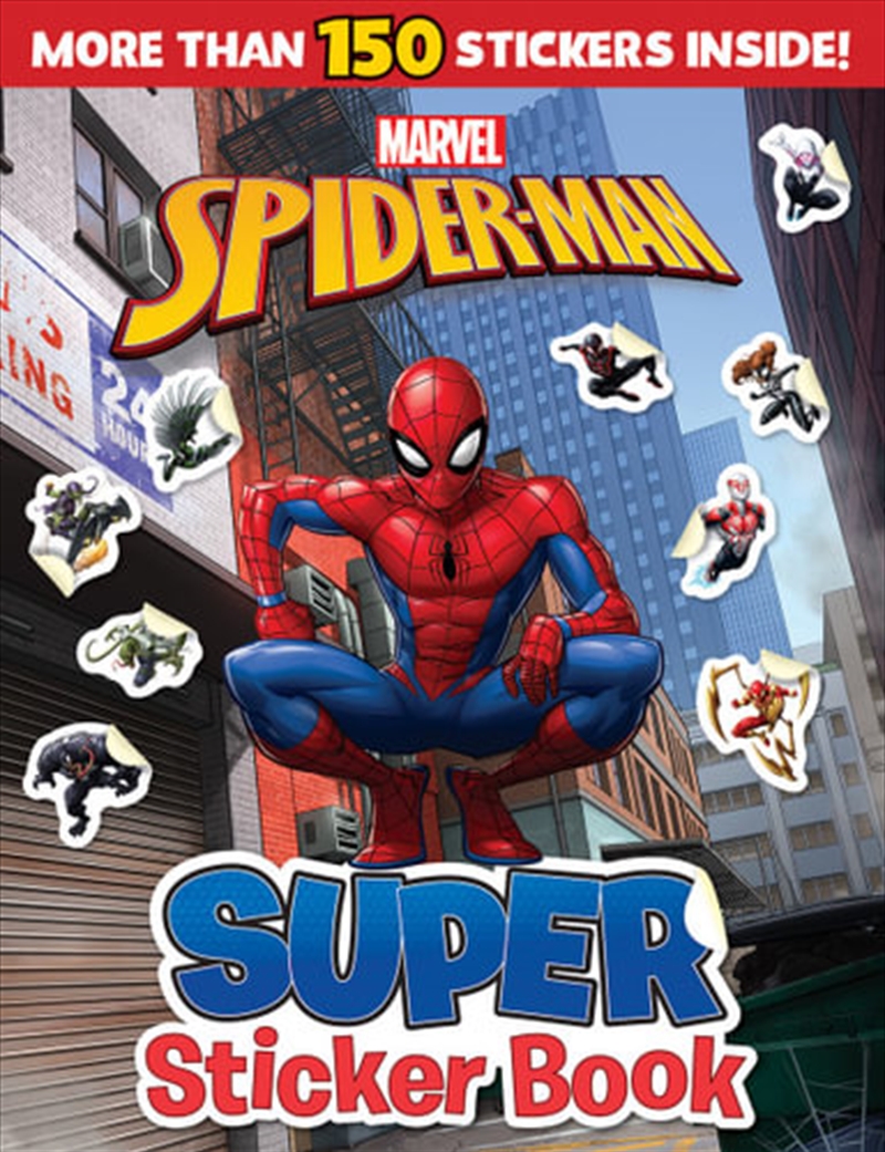 Buy Spider Man: Super Sticker Book Online | Sanity